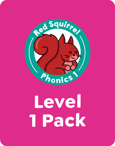 Red Squirrel Level 1 Pack - 10 Titles | Raintree