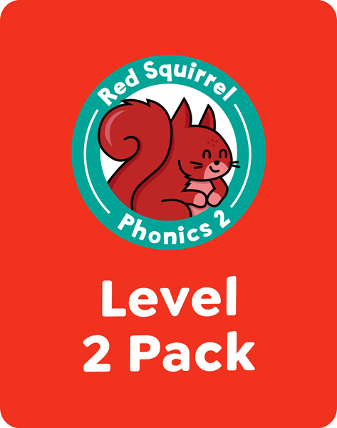Red Squirrel Phonics Level 2 Pack - 10 Titles | Raintree