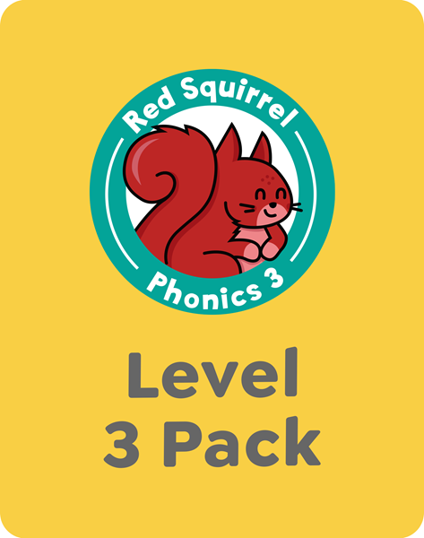 Red Squirrel Phonics Level 3 Pack - 10 Titles | Raintree