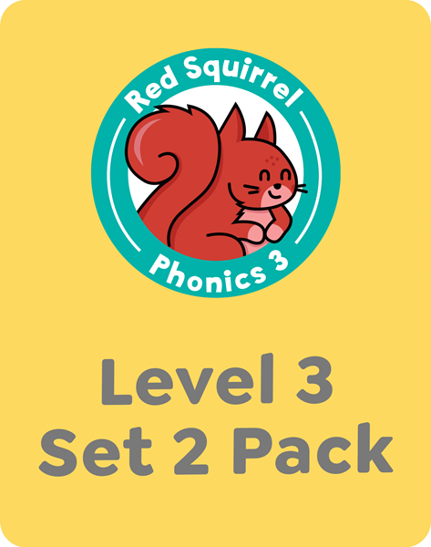 Red Squirrel Phonics Level 3 Set 2 Pack - 10 Titles | Raintree