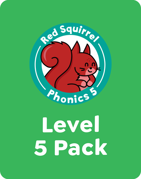 Red Squirrel Phonics Level 5 Pack - 10 Titles | Raintree