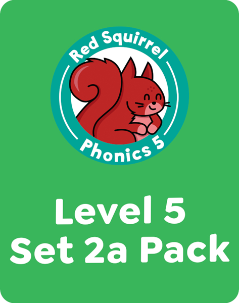 Red Squirrel Phonics Level 5 Set 2a Pack - 10 Titles | Raintree