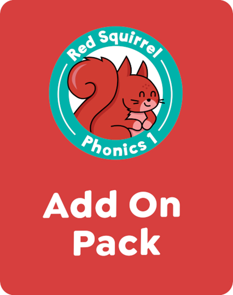 Red Squirrel Phonics Add-On – 110 titles and 3 Teachers' Guides | Raintree