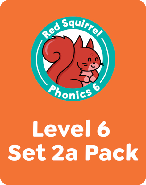 Red Squirrel Phonics Level 6 Set 2a Pack | Raintree
