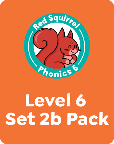 Red Squirrel Phonics Level 6 Set 2b Pack | Raintree