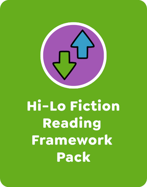 Reading Framework Hi-Lo Fiction Book Pack - 25 Titles | Raintree