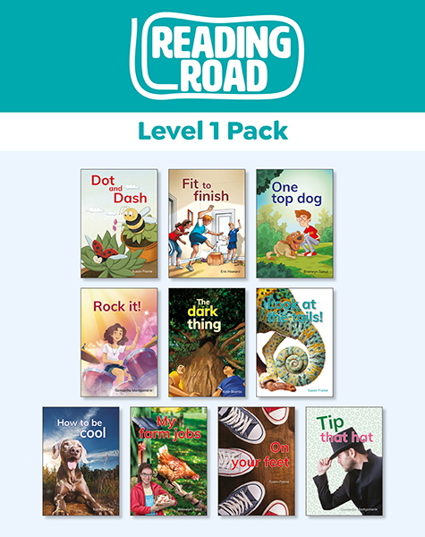 Reading Road Level 1 Pack of 10 | Raintree